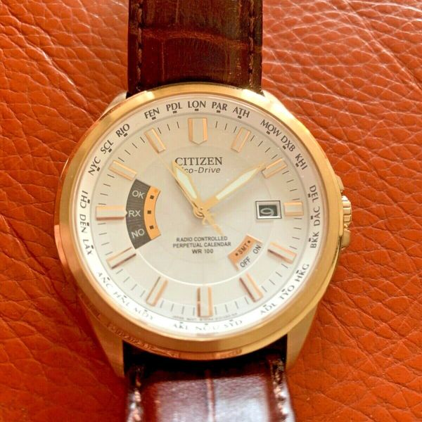 ⏱Citizen Solar powered Eco-Drive CB0013-04A Watch. Radio controlled ...