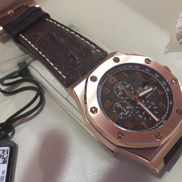 AP Offshore Arnold All Star's 2008 48MM Rose Gold | WatchCharts Marketplace
