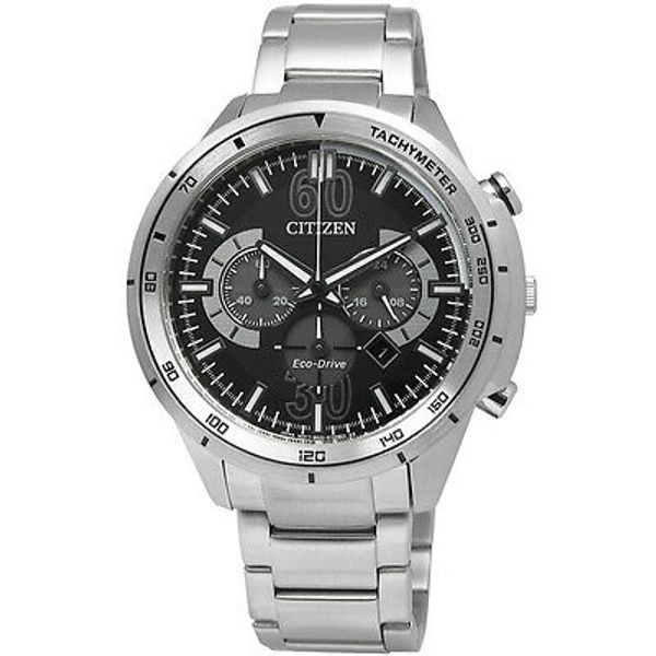 Citizen CA4120-50E Mens Eco-Drive Solar Watch WR100m Chronograph RRP ...