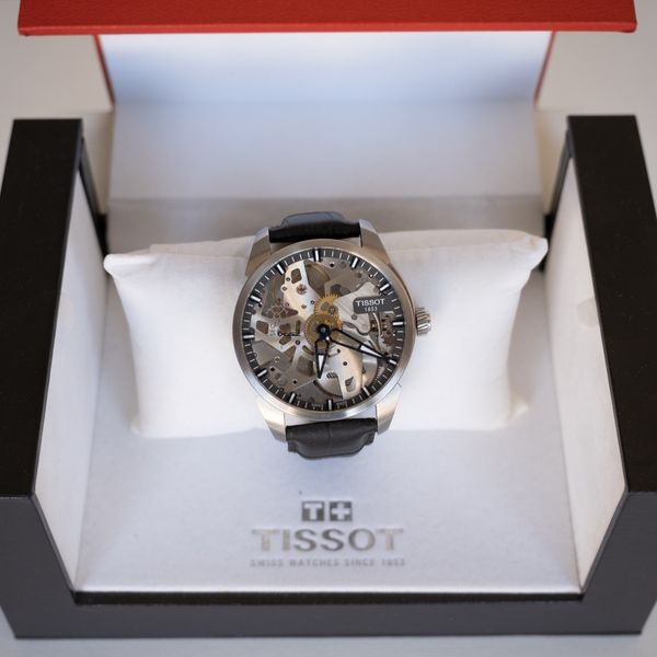 Tissot T-Complication Squelette Mechanical - T070.405.16.411.00 ...