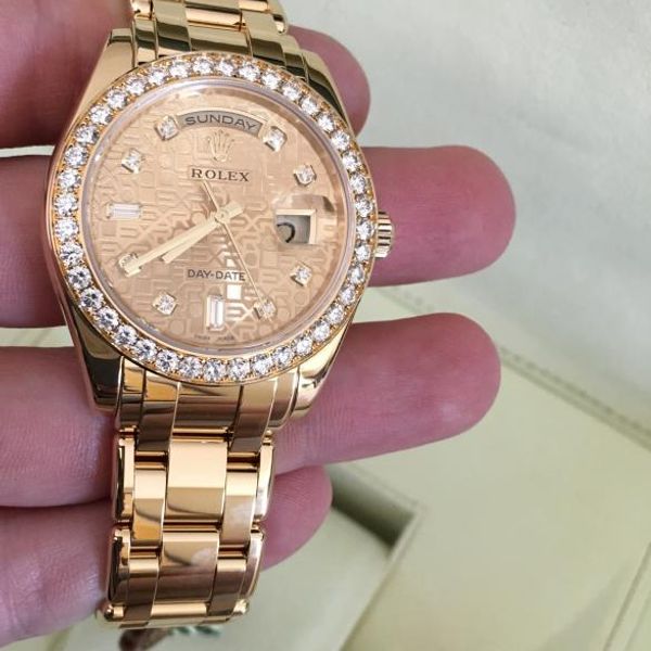 FS: Rolex 18948 18K Gold Masterpiece 39MM Box/Paps | WatchCharts