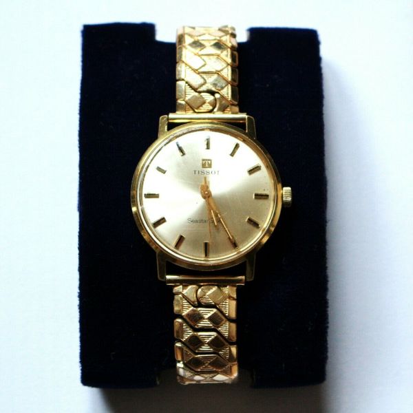 Tissot Seastar Seven SeastarSeven gold plated plaque G20 waterproof ...