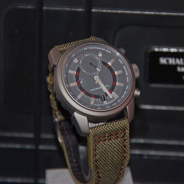 FSOT AQM BULLFROG TITANIUM CHRONOGRAPH BY SCHAUMBURG COMPLETE Strapcode ...