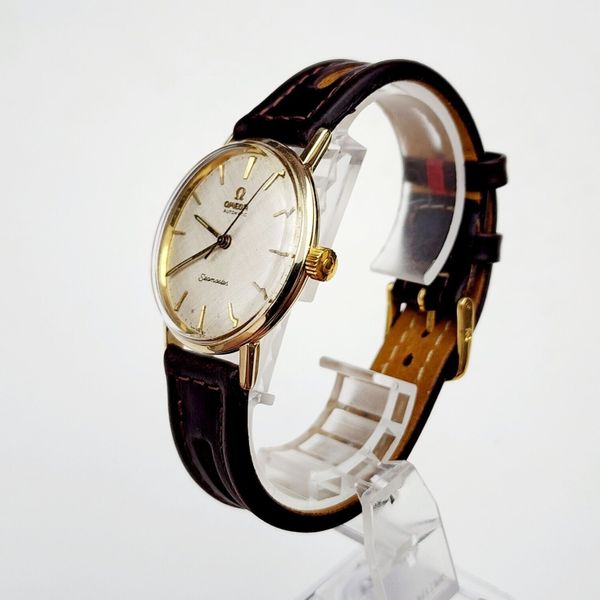 Men's SWISS Vintage 1959 14K SOLID GOLD AUTOMATIC Watch OMEGA ...