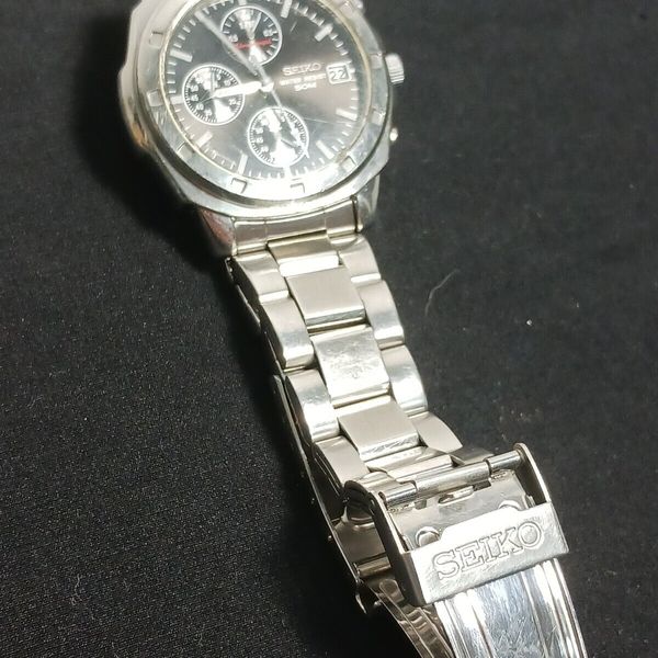 Seiko V657-9010 5Bar Stainless Steel New Battery | WatchCharts Marketplace