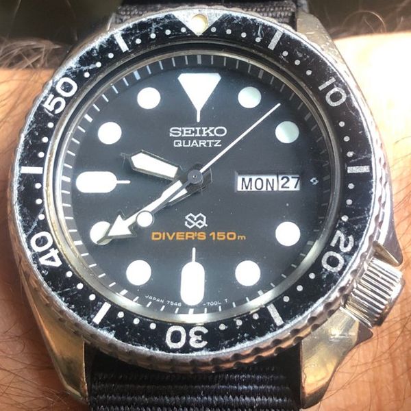 Seiko 7548 SQ Dial | WatchCharts Marketplace