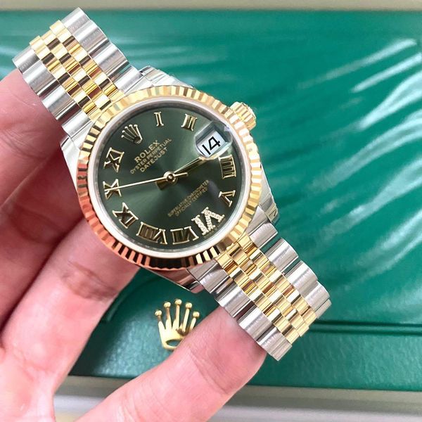 FEB2025 Rolex Datejust 278273 VI Green Jubilee Full Set 31mm ...