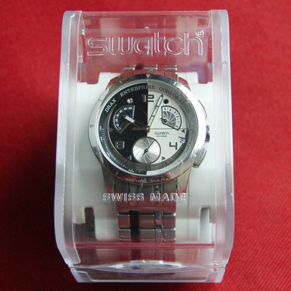 Hugo Drax Moonraker Swatch - James Bond 007 Villian Collection Watch ...