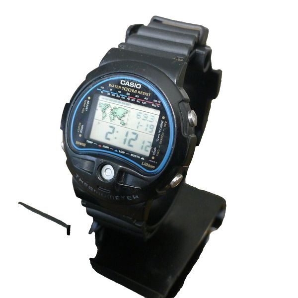 Casio TS-100 (815) Thermometer, Chrono, Alarm, World Time | WatchCharts ...