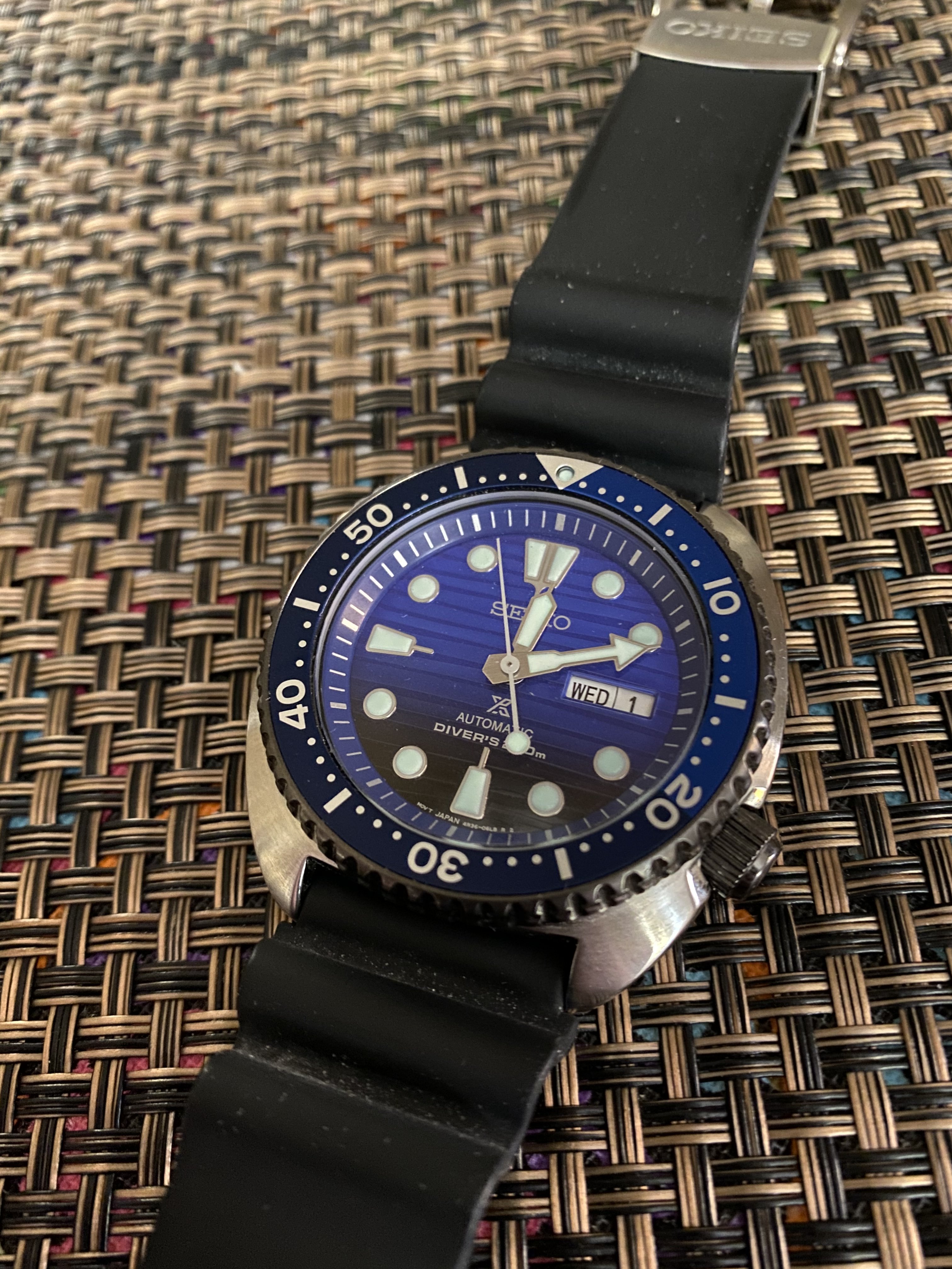 FS: Seiko Turtle SRPC91 “save the ocean” | WatchCharts Marketplace