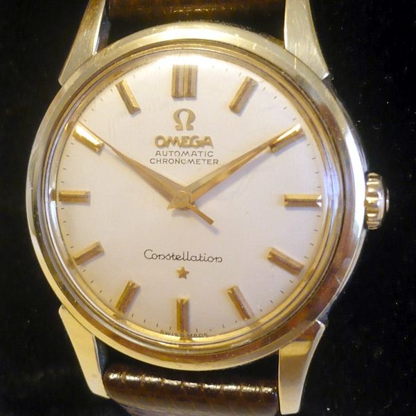 FS Omega Constellation Gold-Cap Chronometer Automatic circa 1960 ...