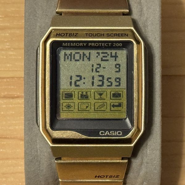 [WTS] Casio VDB-2000 Gold Hot Biz Memory Protect 200 Touch Screen Data ...