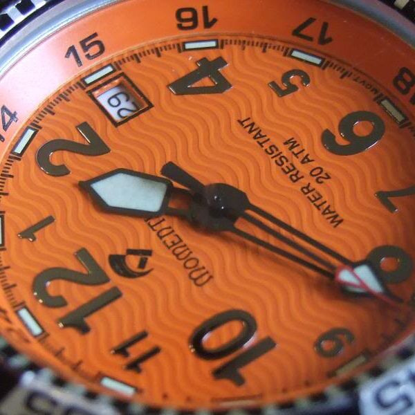 hard to Find Orange Dial St-Moritz Momentum M1 Diver | WatchCharts ...