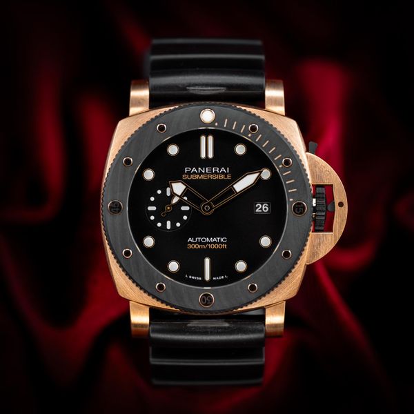 [WTS] [Panerai Submersible QuarantaQuattro Goldtech OroCarbo 44mm Box ...