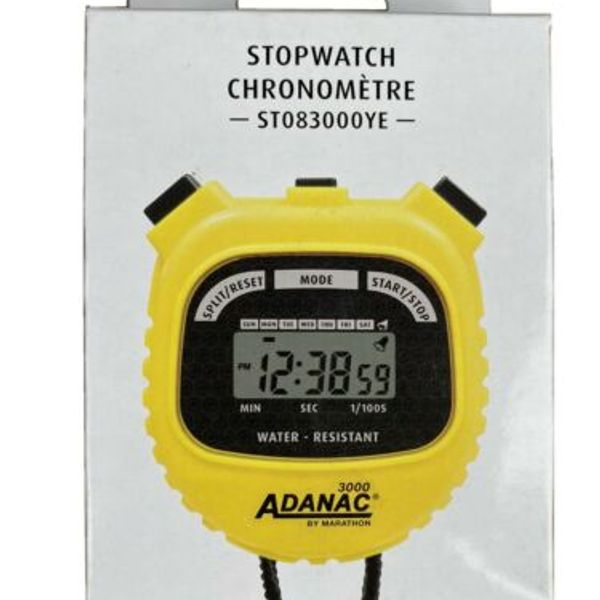 Marathon ST083000 Adanac 3000 Digital Stopwatch Timer with ...
