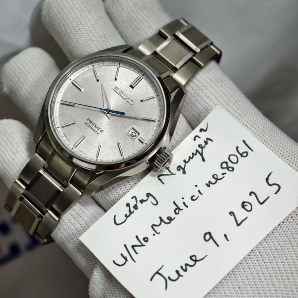 [WTS] Seiko Presage SARX055 Snowflake Titanium – Full Box – $830 ...
