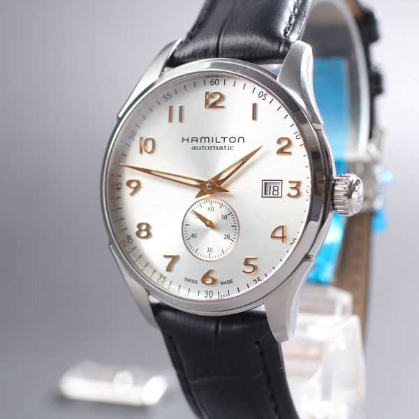 HAMILTON Jazzmaster Maestro Small Second Auto 40mm Silver Dial Watch ...