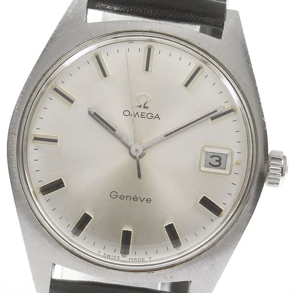 [OMEGA] Omega Geneve Vintage Cal.613 136.041 Manual Winding Men's ...