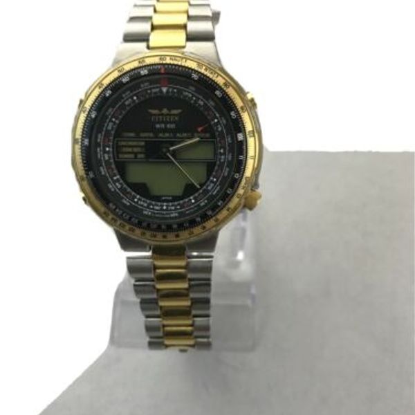 CITIZEN MENS “Wingman” Watch-(C080-088506K) Needs Battery(?) For Repair ...
