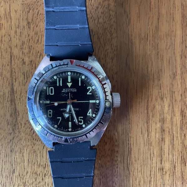 VOSTOK amphibia AMPHIBIAN SNIPER RUSSIAN SOVIET USSR DIVER MILITARY ...