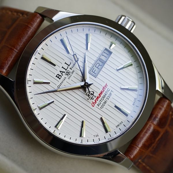 FS: Ball Red Label Chronometer 40mm Silver Dial NM2026C - Excellent ...