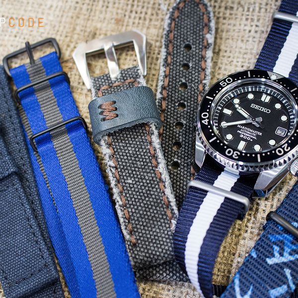 FS: Strapcode MiLTAT Blue Magic for Seiko Marinemaster SBDX017 ...