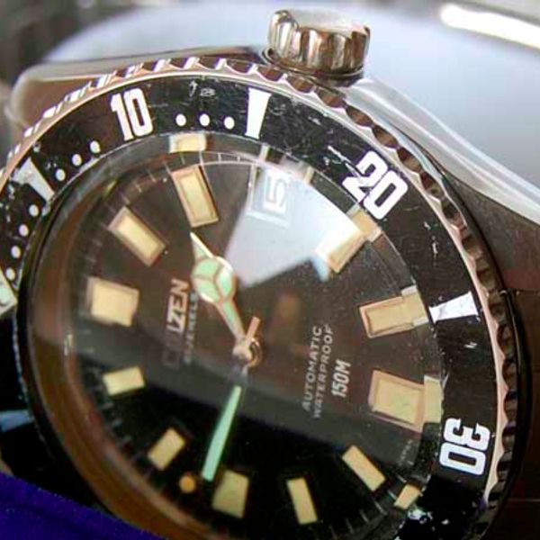 Vintage Citizen Paradiver 150m rare OR-O Diver Back | WatchCharts ...