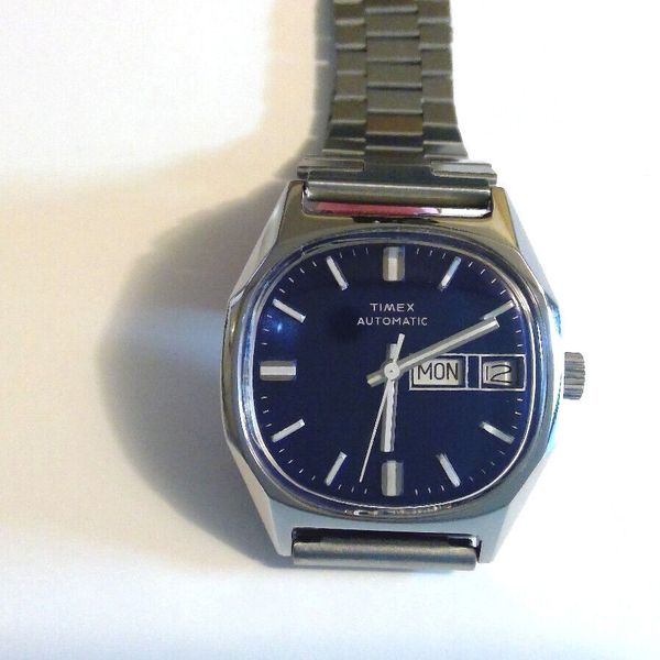 Timex Automatic Day/Date, Automatic, Stainless steel | WatchCharts ...