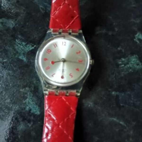 Strawberry And Jam Swatch Watch | WatchCharts Marketplace