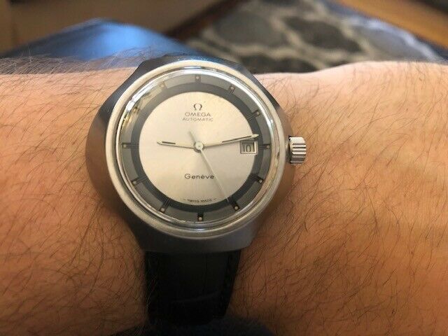 OMEGA GENEVE COBRA STINGRAY 166.121 AUTOMATIC 43MM | WatchCharts Marketplace