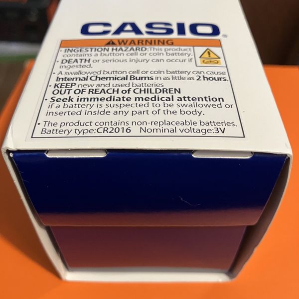 Custom Casio CA53W-1CR, 8-Digit Calculator Watch with Purple Screen Mod ...