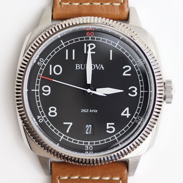 [MT3776] ★ Bulova BULOVA Military Men's Quartz 96B230 Black Dial ...