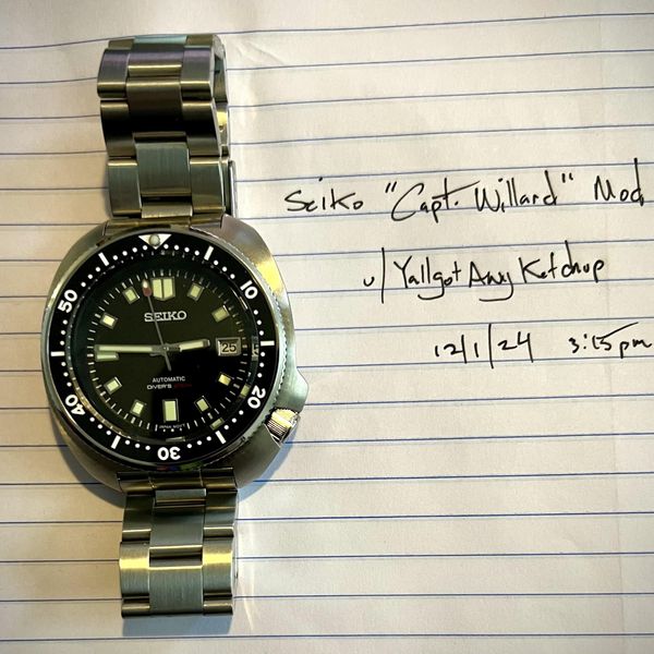 [WTS] Seiko “Capt. Willard” Mod | WatchCharts Marketplace