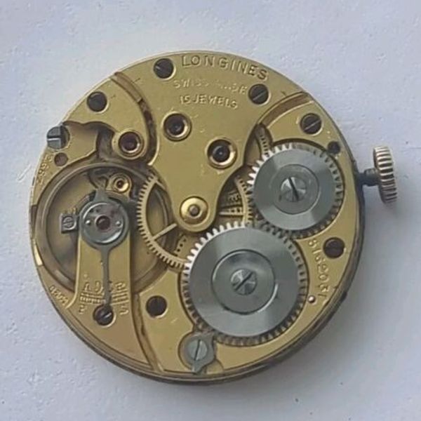 Vintage Longines military Watch Movement calibre 12.68z.Longines Watch ...