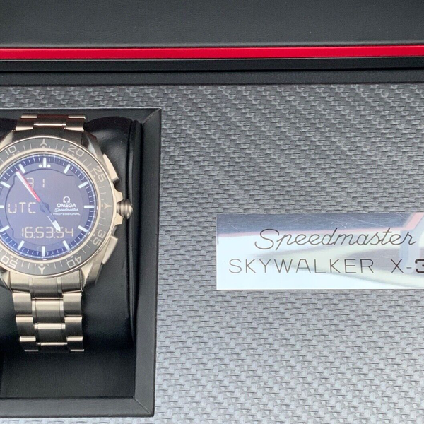 Omega Speedmaster Skywalker Titanium X-33 Chronograph 45mm 318.90.45.79 ...