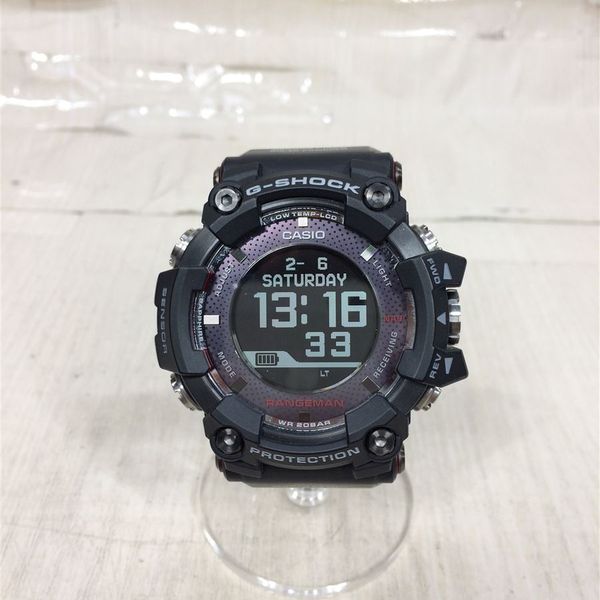 [Used] CASIO RANGEMAN / Solar watch / G-SHOCK / Digital / Rubber / BLK ...