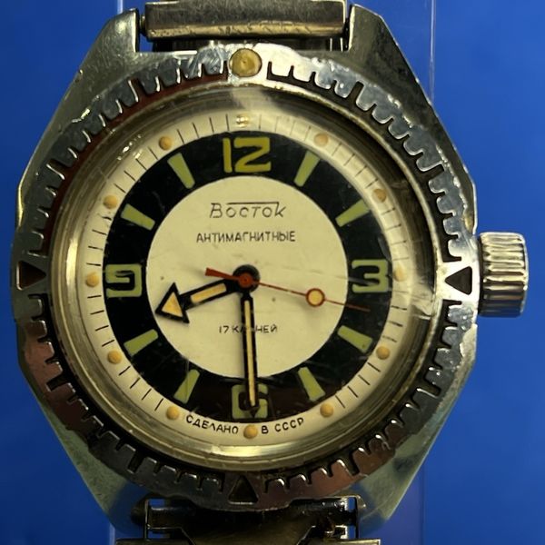 USSR Vostok watch amphibian stainless steel case | WatchCharts Marketplace