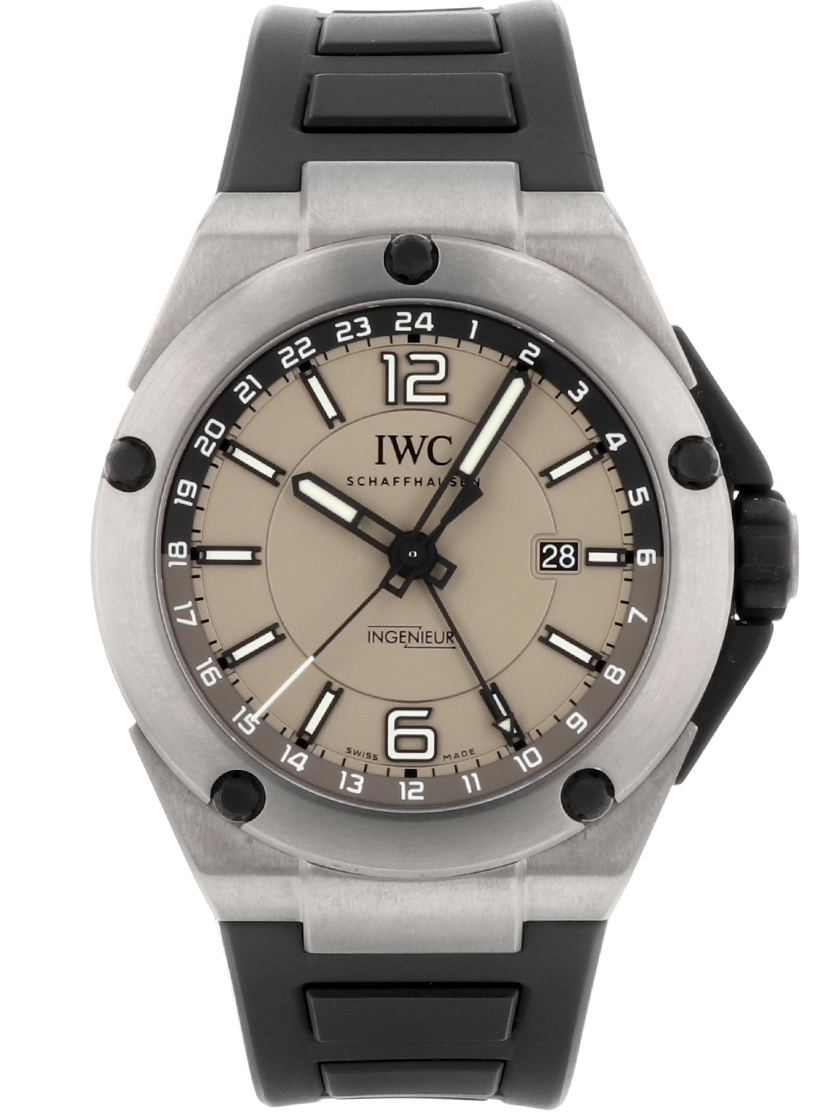 IWC Ingenieur Dual Time Titanium (326403) Market Price | WatchCharts