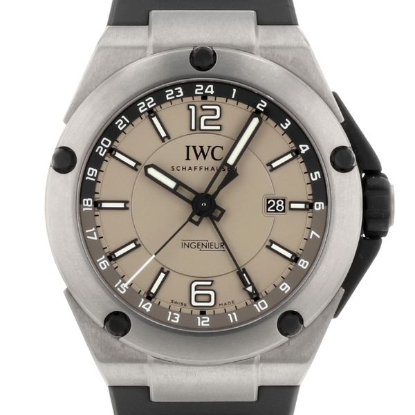 IWC Ingenieur Dual Time Titanium (326403) Market Price | WatchCharts