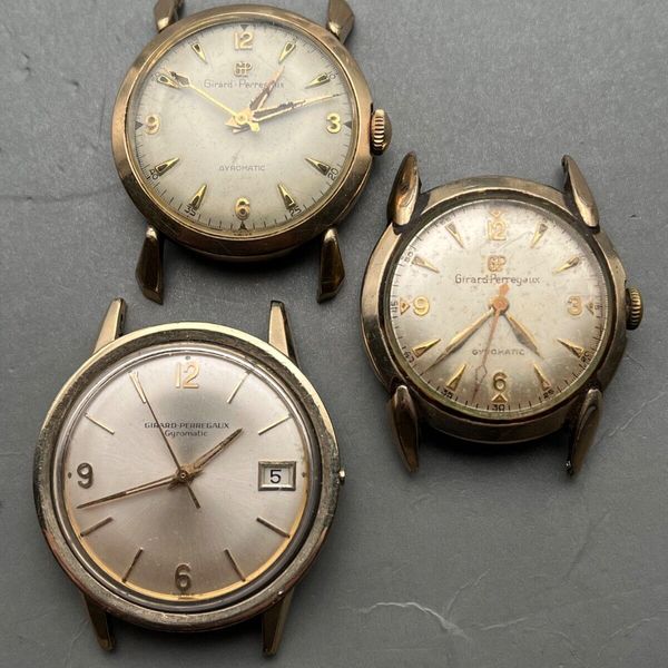 GIRARD PERREGAUX GYROMATIC VINTAGE MODELS 4 THE WATCHMAKER/COLLECTOR 3 ...