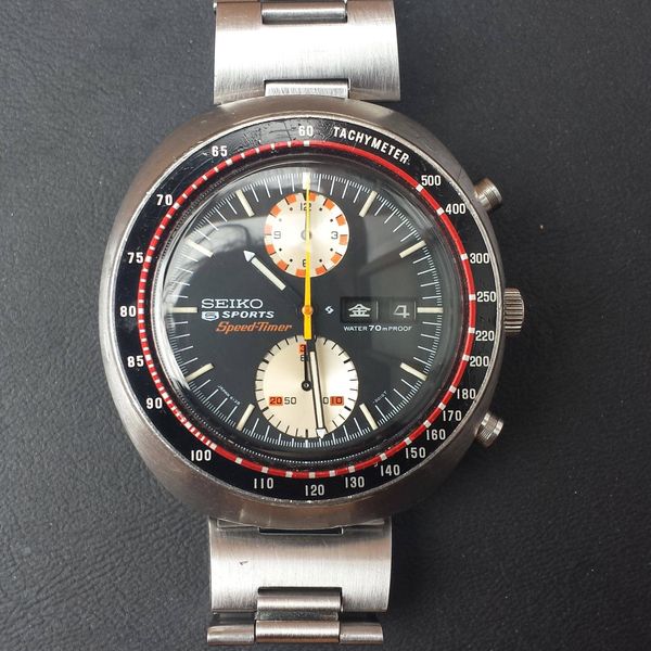 Seiko 6138-0010 Speed-Timer Vintage Automatic Chronograph JDM UFO ...