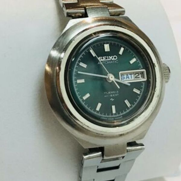 VINTAGE WOMEN'S SEIKO AUTOMATIC 17 JEWELS HI-BEAT 2206-0159. LOT W13 ...