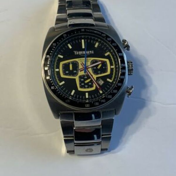 Authentic MENS TRIUMPH MOTORCYCLE CHRONOGRAPH WATCH W/ STAINLESS BAND ...