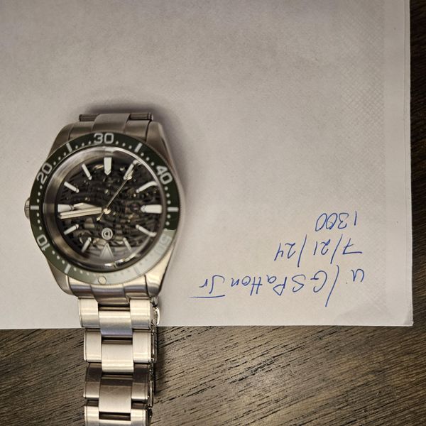 [WTS] Namoki BB58 style skeleton dive watch with NH71 movement ...