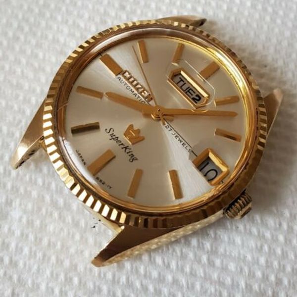 Mens CITIZEN 7 SUPERKING 27j automatic rare watch. | WatchCharts Marketplace