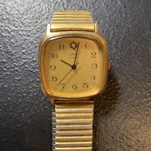 1985 Timex Square Dial Quartz Working - Speidel Band | WatchCharts