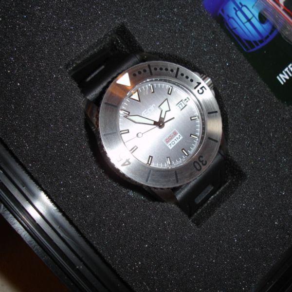 FS: Aegir CD-2 w Gray Dial & Crystal Case Back | WatchCharts