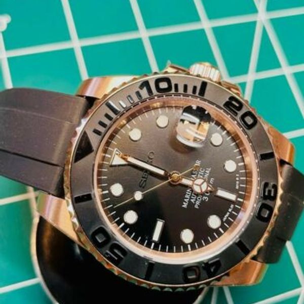 Seiko Mod - Yacht Master Gold By JB Mods | WatchCharts