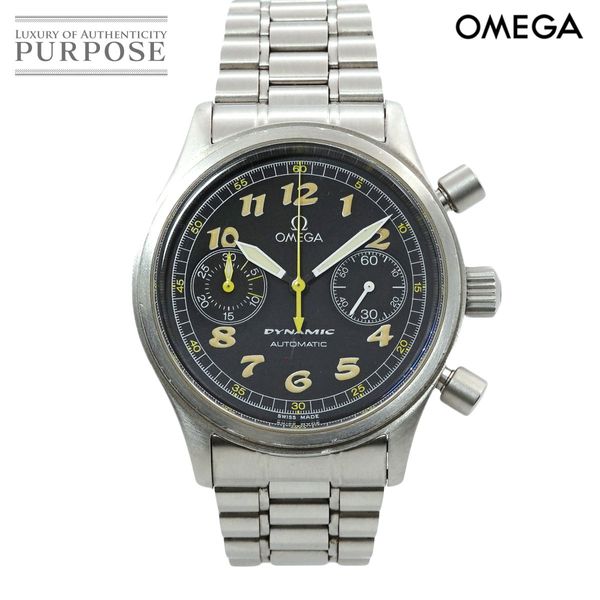 Omega OMEGA dynamic chronograph 5240 50 men's watch black dial ...