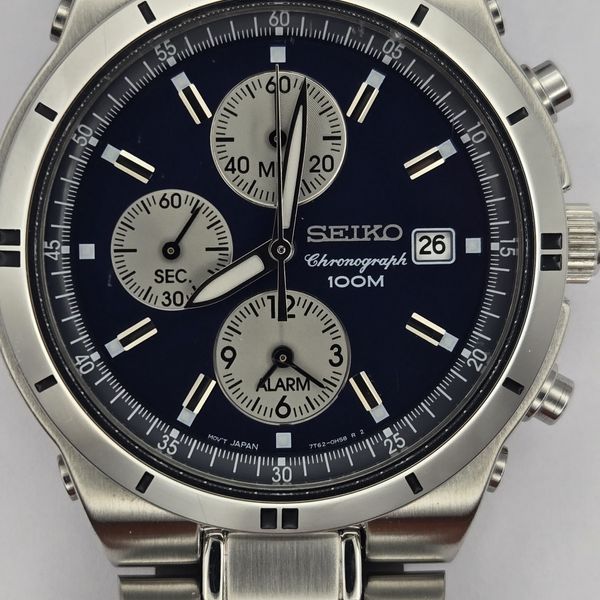 [WTS] Seiko Reverse Panda Chronograph with Alarm | WatchCharts Marketplace